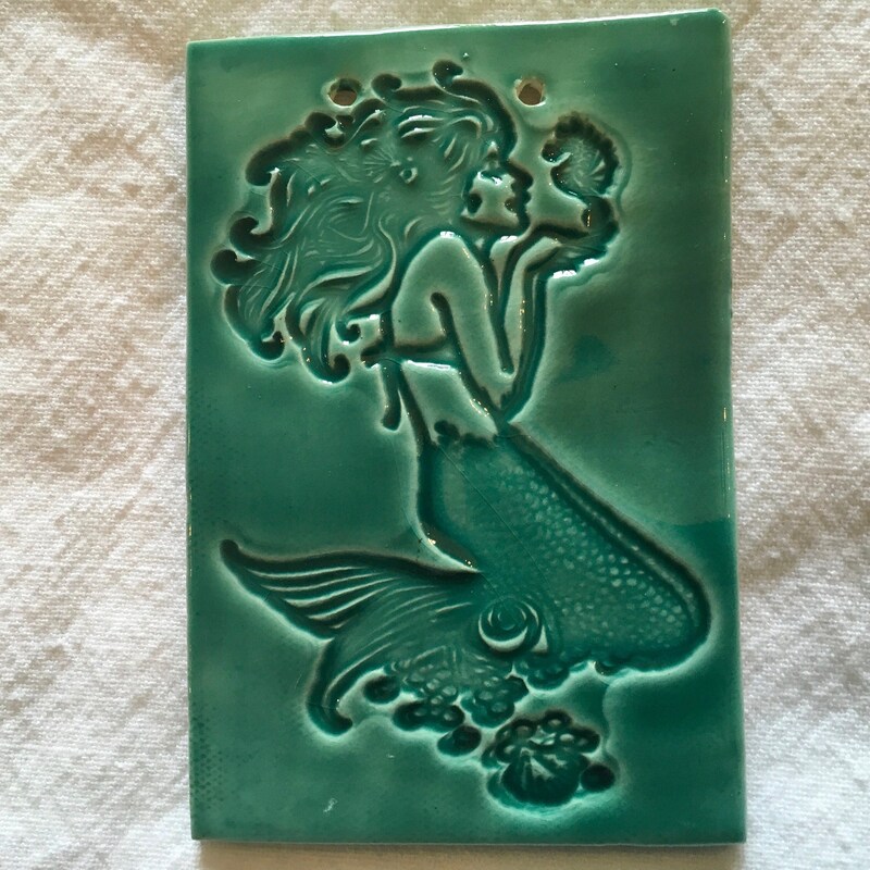 Mermaid Tile - Etsy