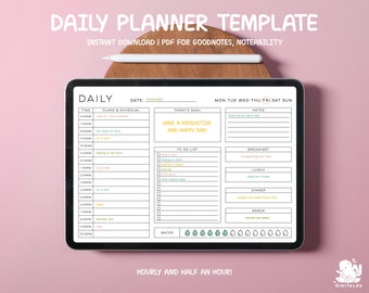 Yearly Digital Planner | Goodnotes Template | Undated Yearly Planner ...