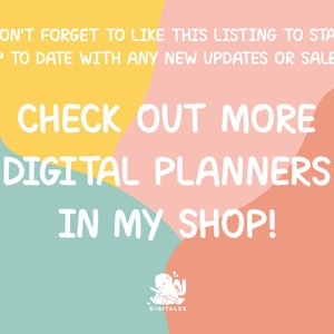 Yearly Digital Planner | Goodnotes Template | Undated Yearly Planner ...