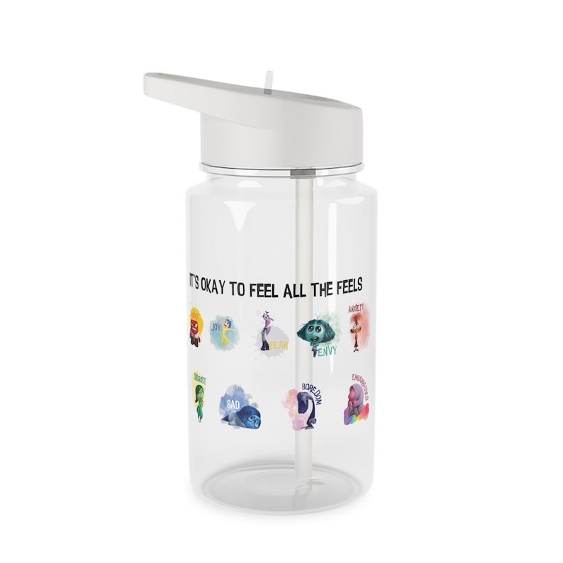 Inside Out 2 Emotions Water Bottle Tumbler for Kids Eco-friendly Back ...