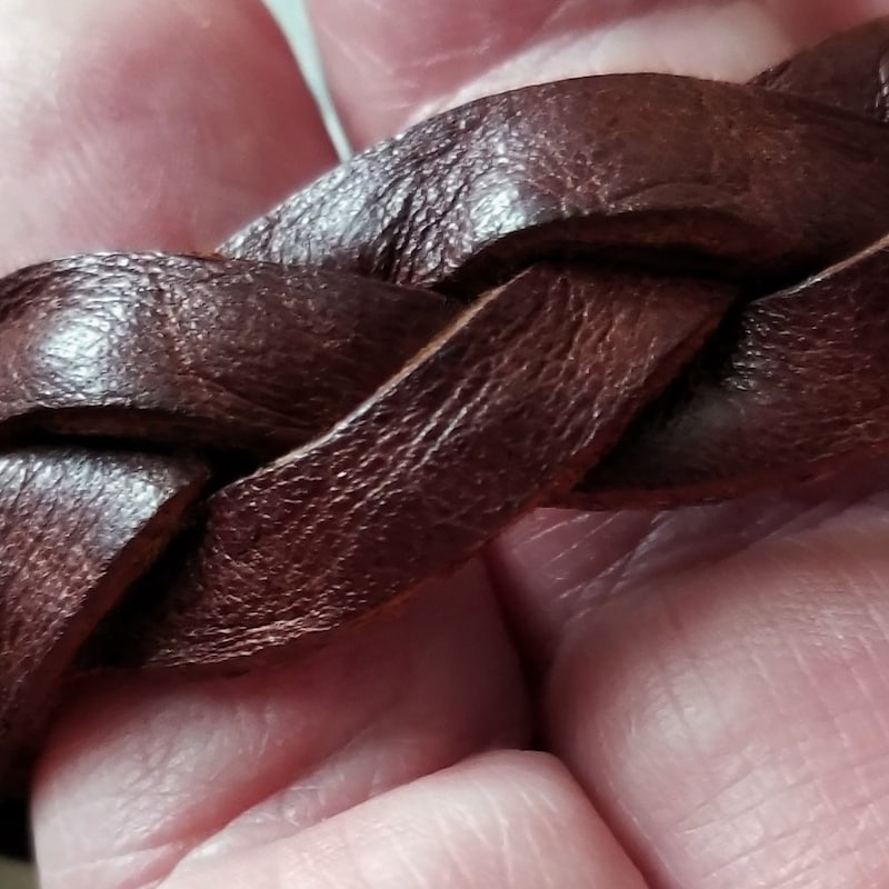 Braided Leather - Etsy