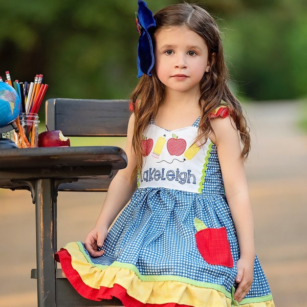 Back to School Dress - Etsy