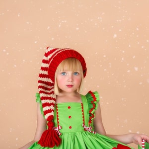 Girls Grinch Dress, Grinch Inspired Dress, Girls Christmas Dress, Baby ...