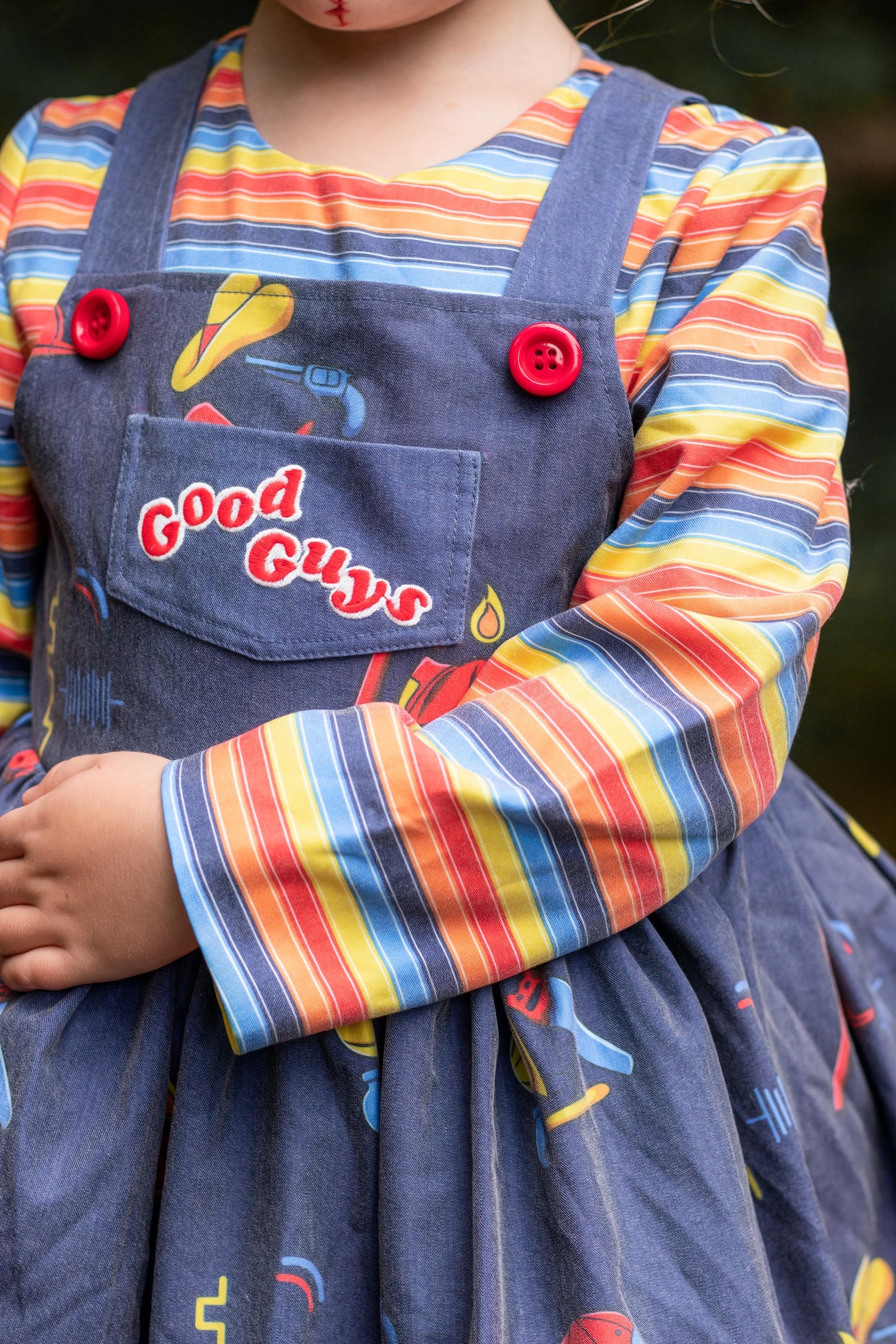 Girls Chucky Costume, Cute Chucky Costume, Child's Play Costume, Girls ...