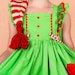 Girls Grinch Dress, Grinch Inspired Dress, Girls Christmas Dress, Baby ...