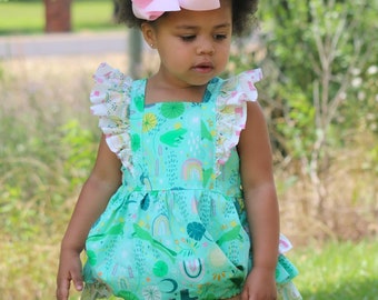 Ruffle Butt Romper - Etsy