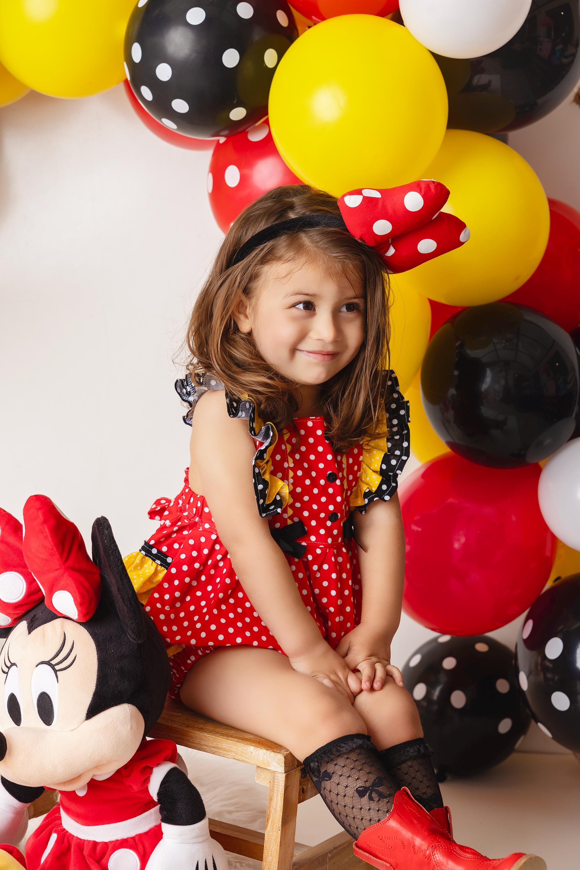 Baby Minnie Romper, Girls Minnie Romper, Mouse Romper, Oh Twodoodles ...