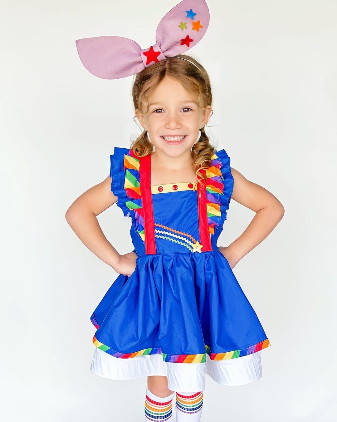 Rainbow Brite Costume, Girls Rainbow Costume, Girls Rainbow Brite ...