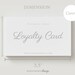 Elegant Esthetician Loyalty Card Template – Loyalty Beautician Card ...