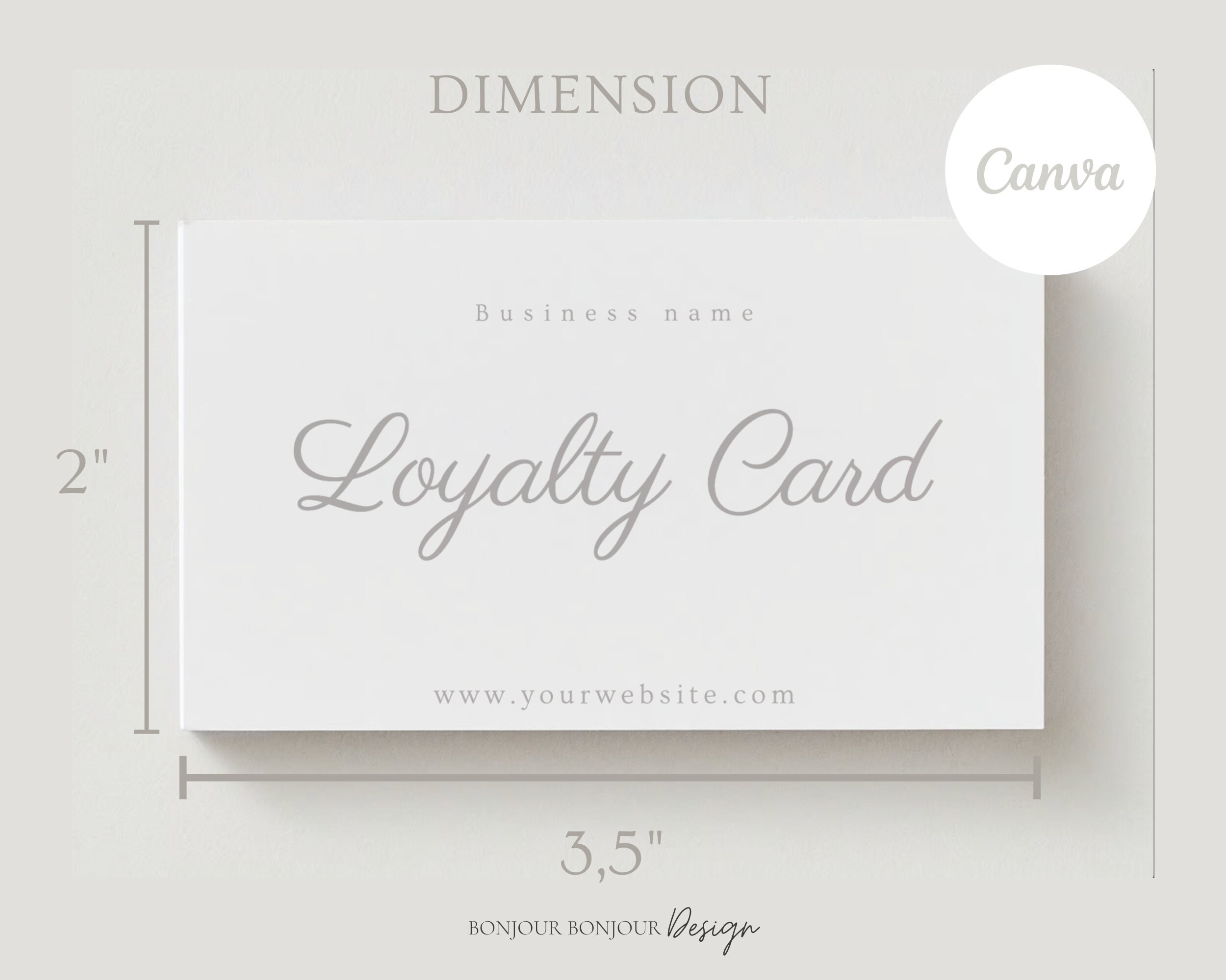 Elegant Esthetician Loyalty Card Template – Loyalty Beautician Card ...