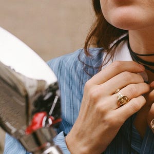 Woman Body Shape Ring, Gold Woman Body Ring, Statement Woman Ring ...