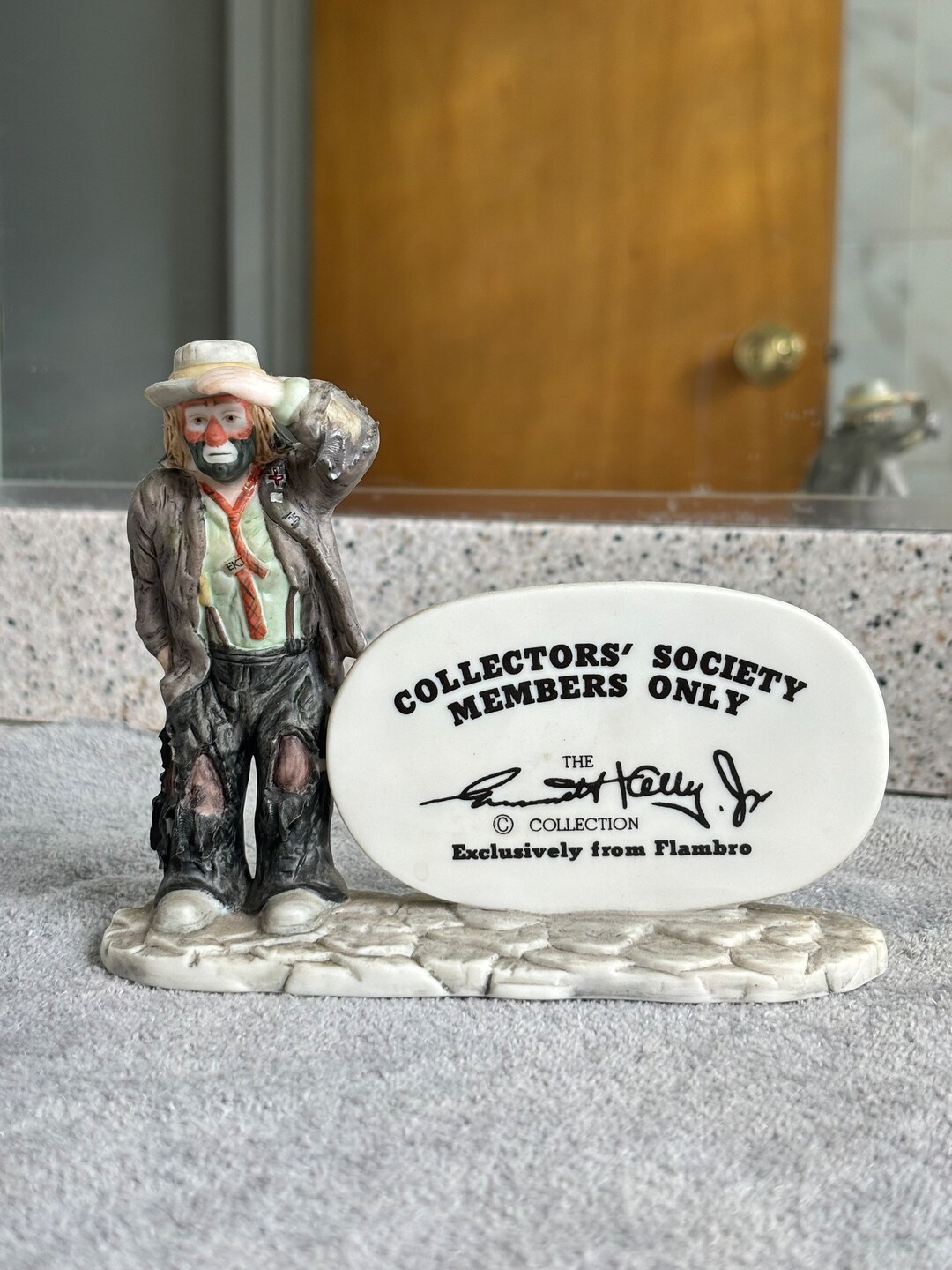 Emmett Kelly Jr Members Only Figurine EKJ Collectible - Etsy