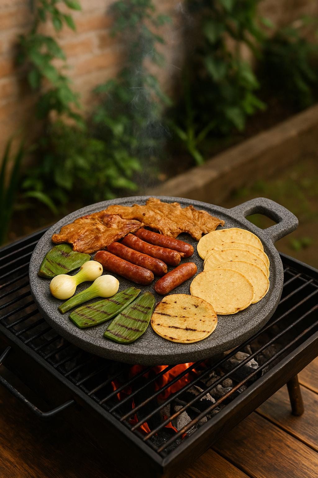 Authentic Volcanic Stone Comal – Handmade Mexican Griddle for Tortillas ...