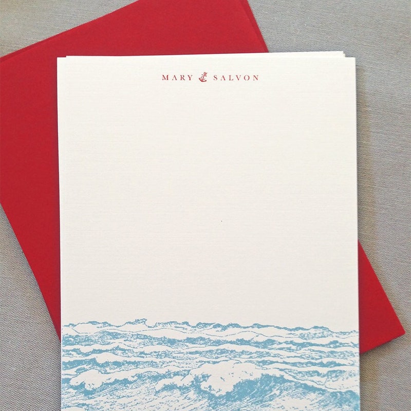 Nautical Note Cards - Etsy