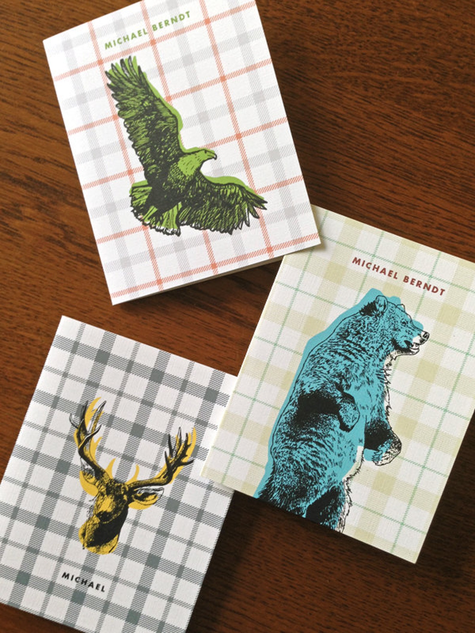 Set of 12 Spirit Animal Personalized Note Cards Great Gift - Etsy