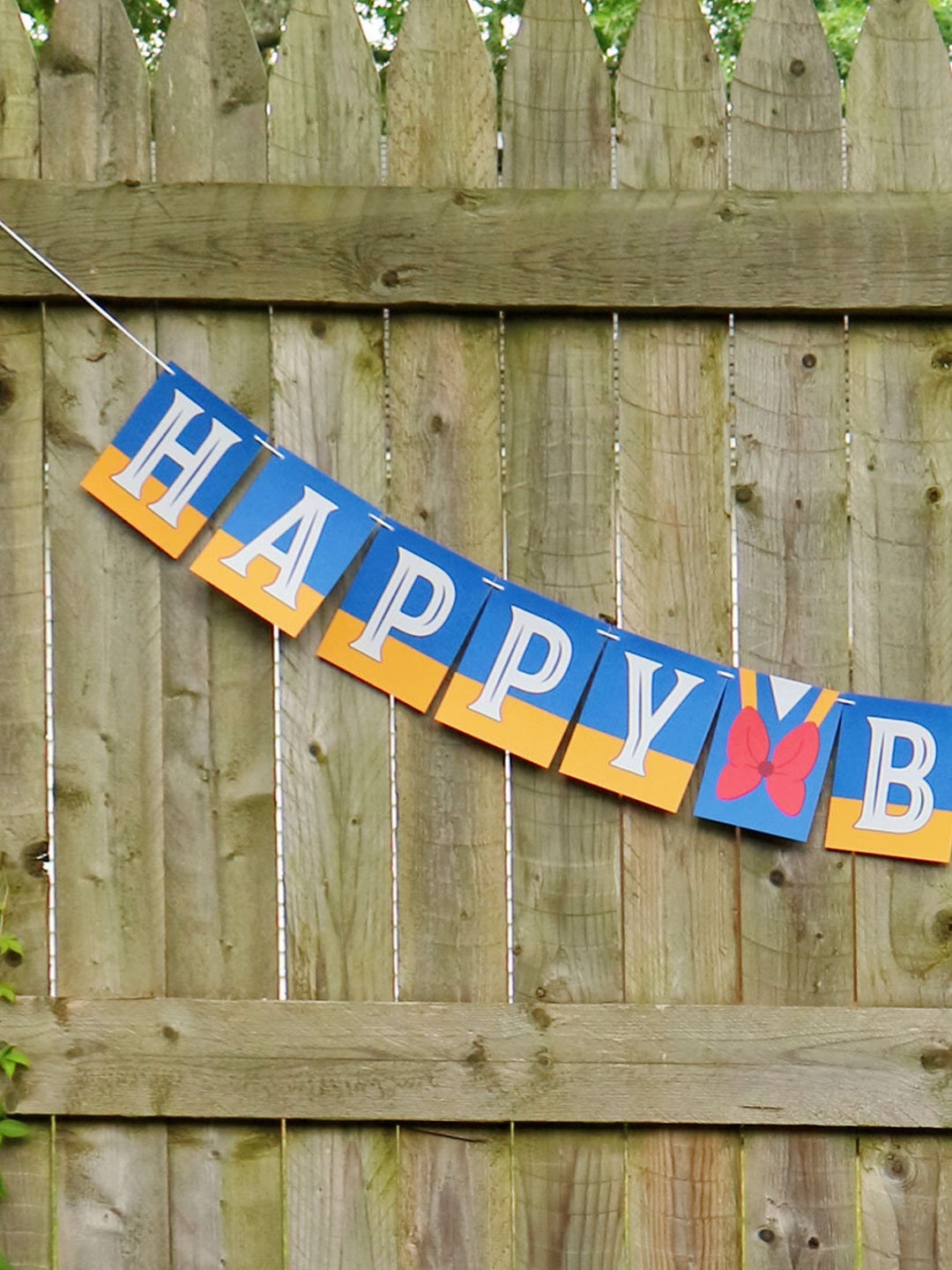 Donald Duck Garland Party Decoration, Disney Party, Disney Decor ...