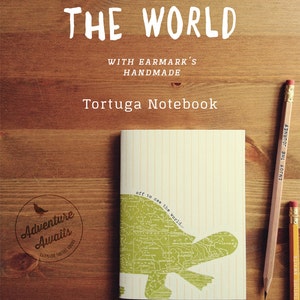 Tortuga, Travel the World Notebook Recycled Pocket Journal, Great for ...