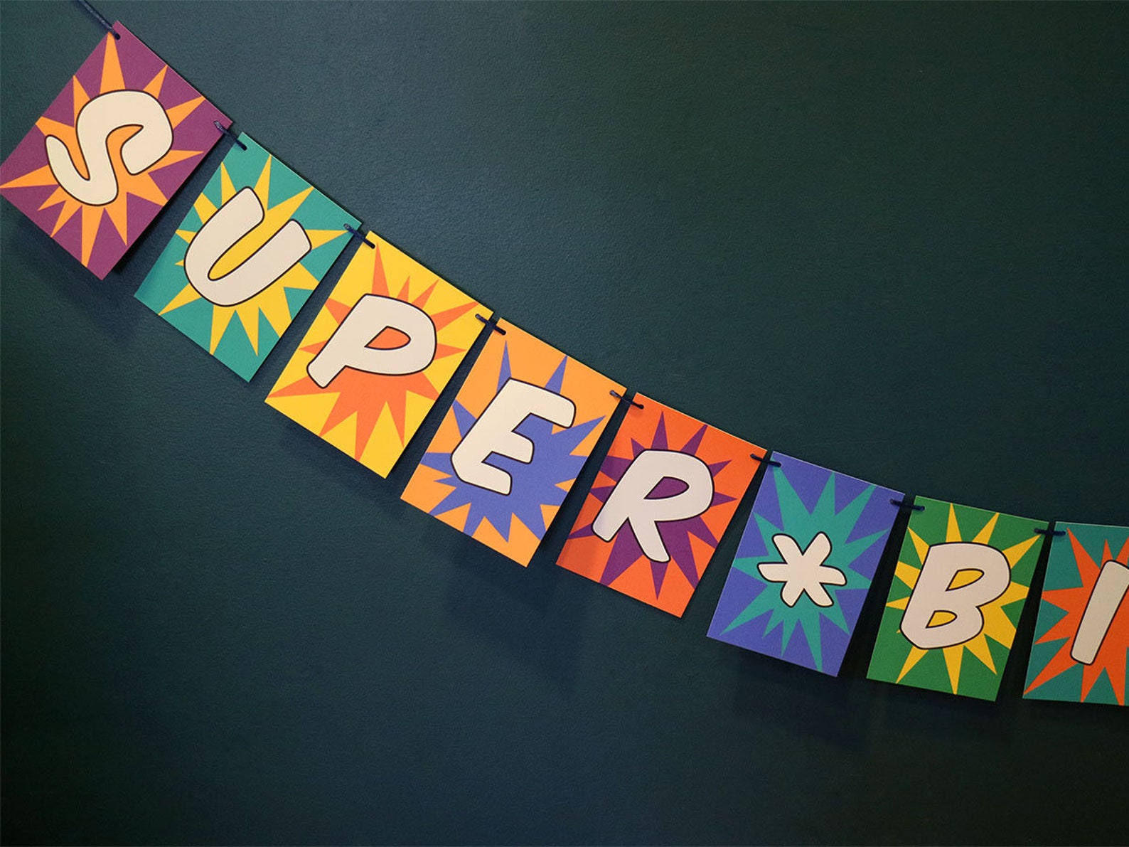 Superhero Birthday Banner, Superhero Garland, Superhero Party ...