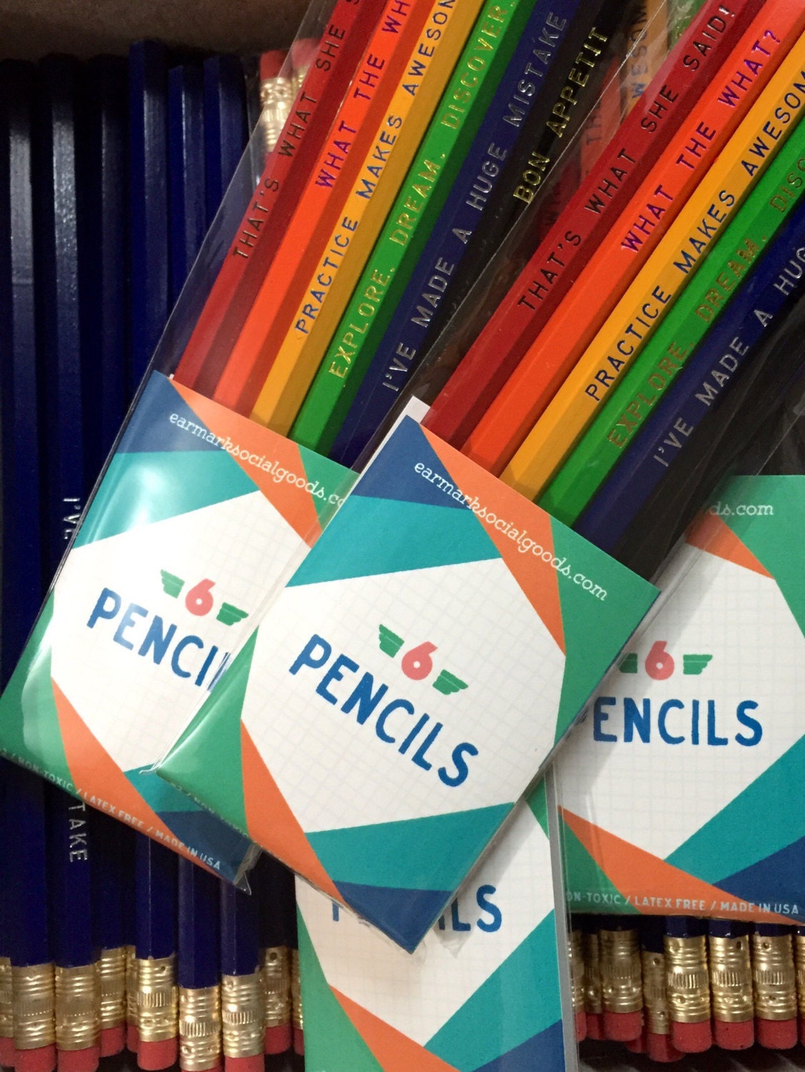 Adventures and Pizza Pencil 6 Pack Earmark Pencils Engraved - Etsy