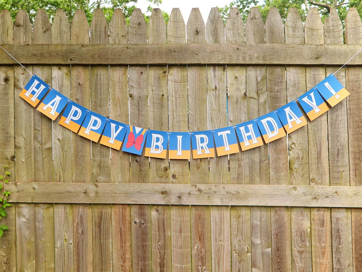 Donald Duck Garland Party Decoration Disney Party Disney - Etsy