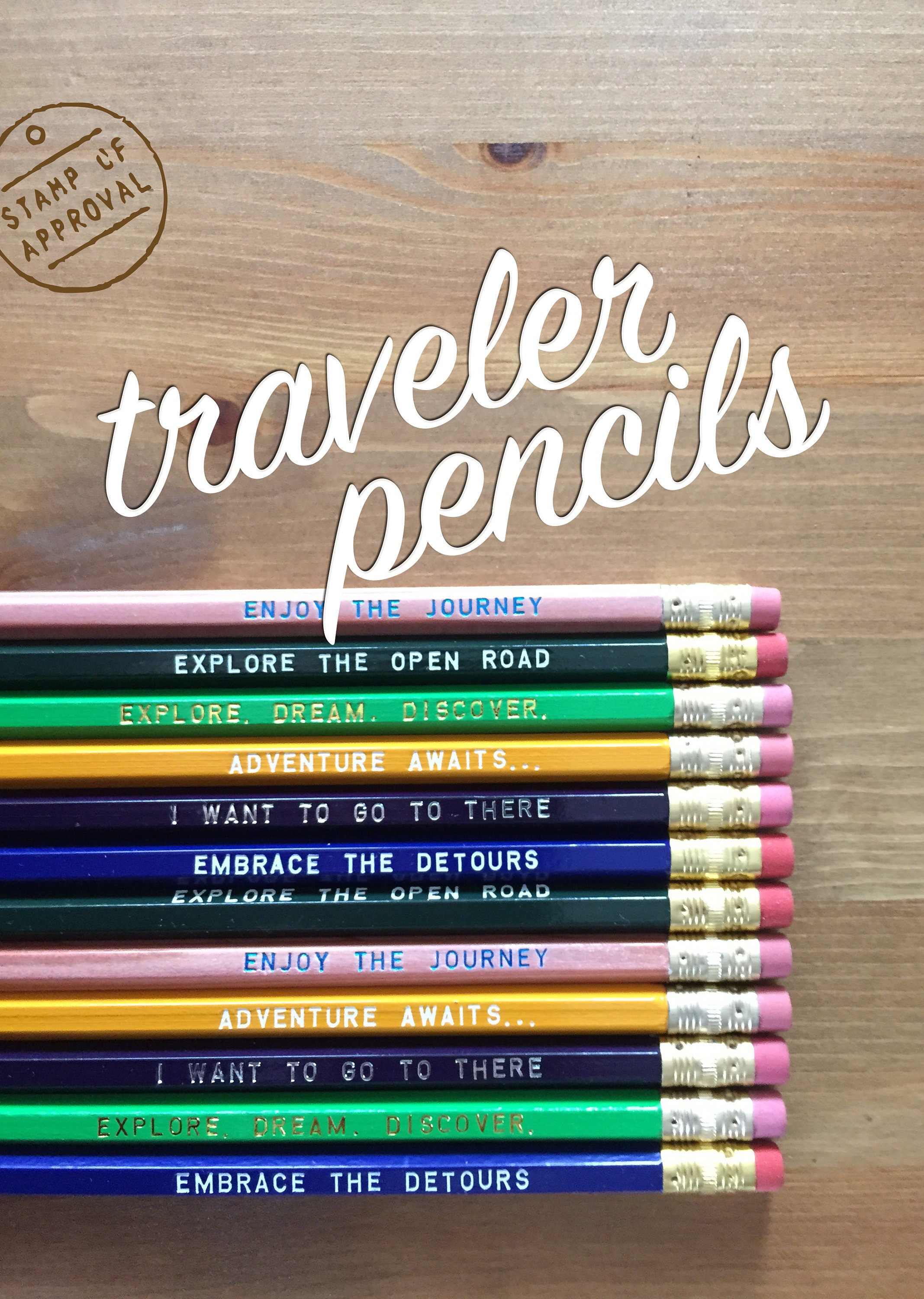 12 Mix Match Engraved Pencil Set funny pencils tv show | Etsy