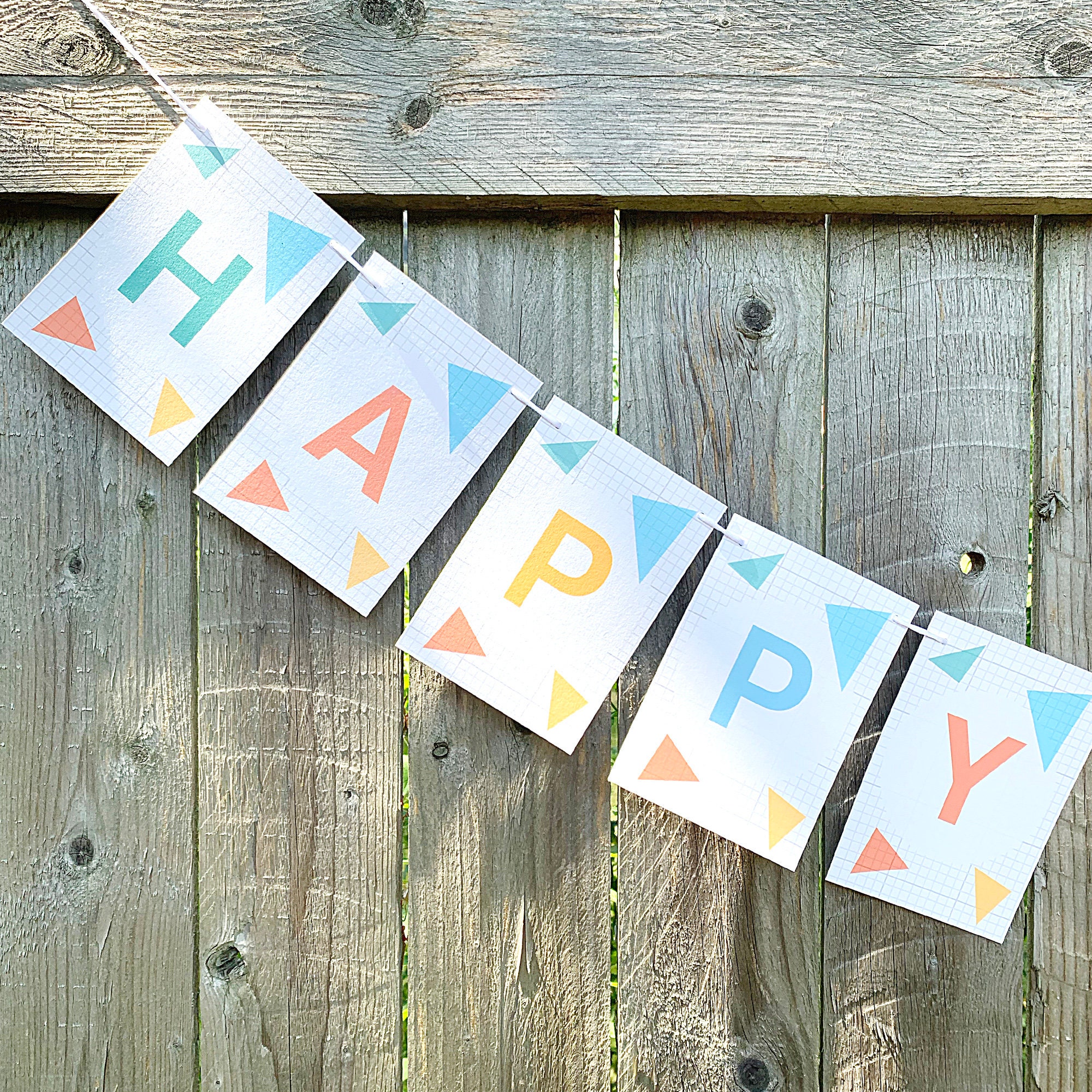 Throwback Birthday Garland, Ready to Hang Decoration, Throwback Party ...