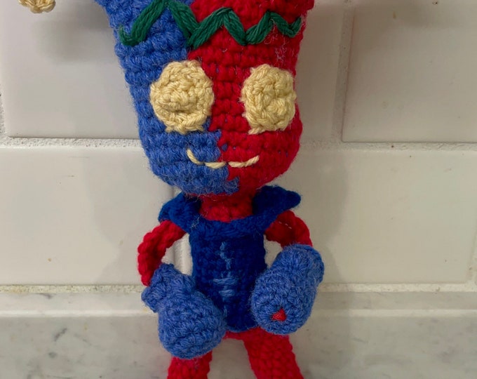 Made to Order Sackboy Vex Little Big Planet Handmade Crocheted Plush ...