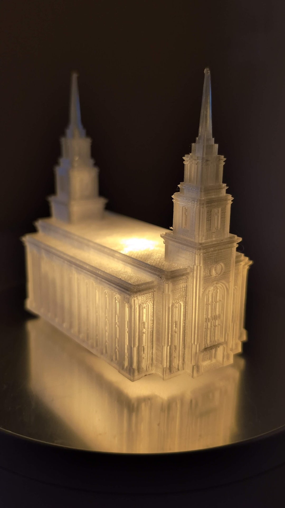 LDS Temple Nightlight 3D Printed Future Missionary Childrens Nightlight ...