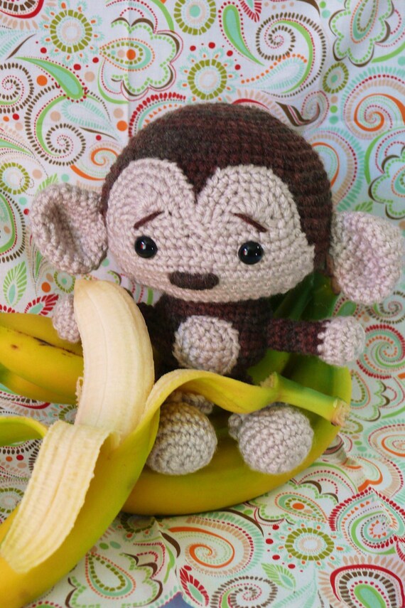 Sweet Monkey Crochet Pattern PDF - Etsy