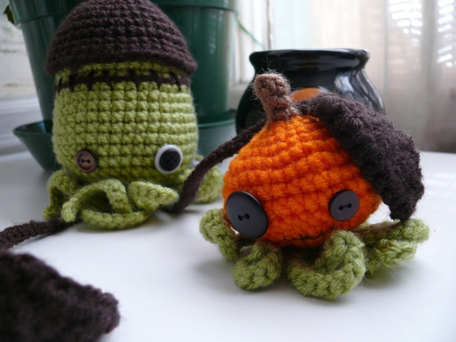Octo-pumpkin Crochet Pattern PDF - Etsy