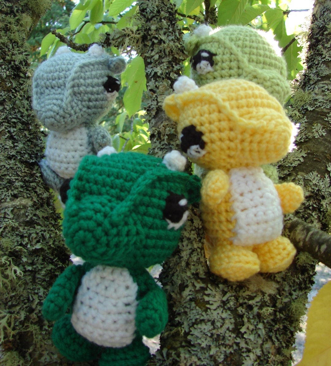 Wee Tiny Dragon Crochet Pattern PDF - Etsy