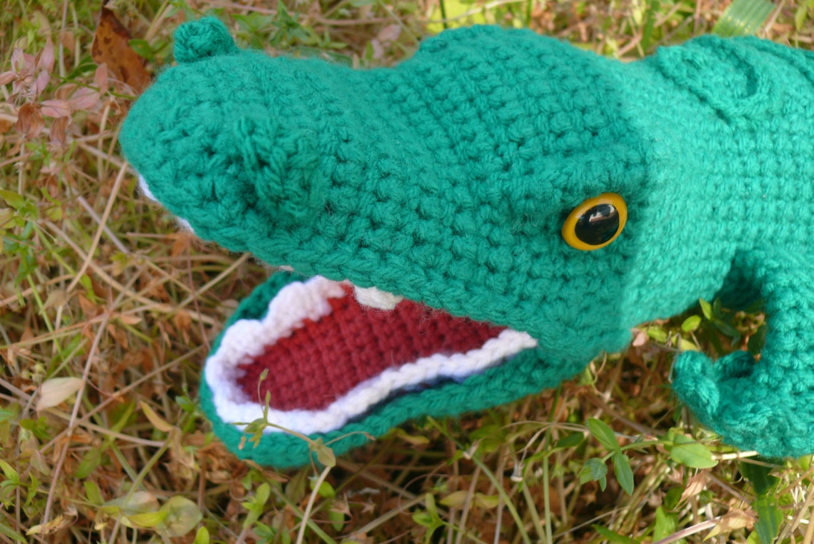 Al E. Gator Crochet Pattern Instant Download - Etsy