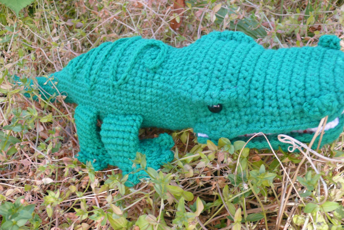 Al E. Gator Crochet Pattern Instant Download - Etsy