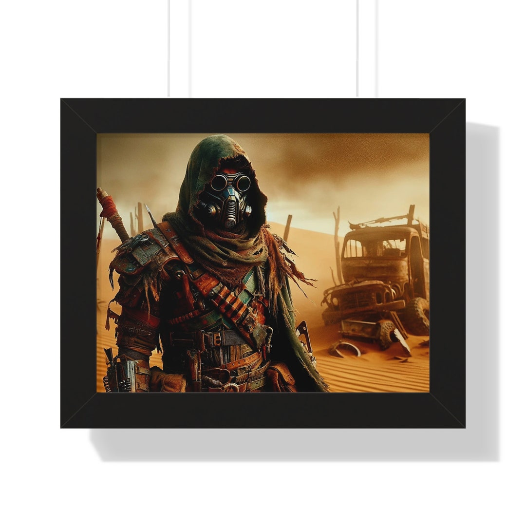 Helldiver Desert Framed Horizontal Poster - Etsy