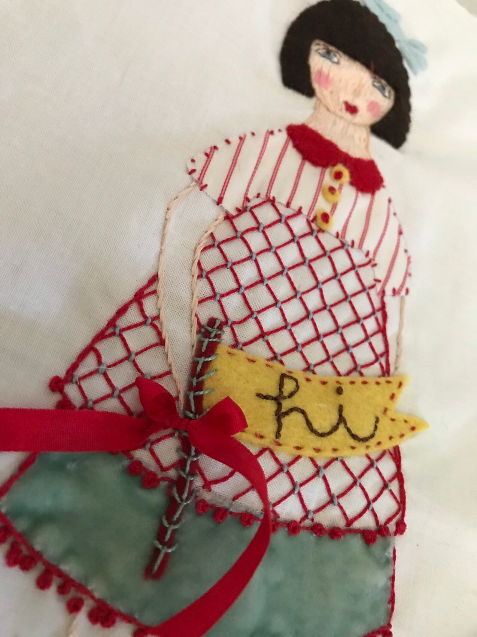 JANE Doll Embroidery Pattern - Etsy