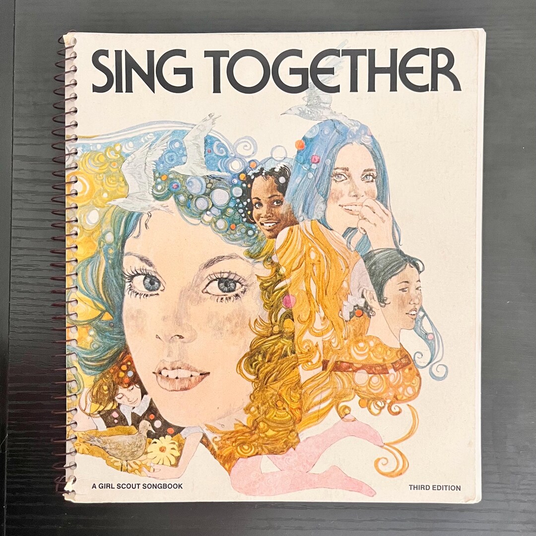Sing Together A Girl Scout Songbook Vintage Ca. 1973 - Etsy