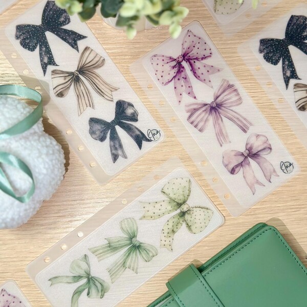 Clear Laminated A6 Sea Shells Cash Envelopes, Handmade and Customizable ...