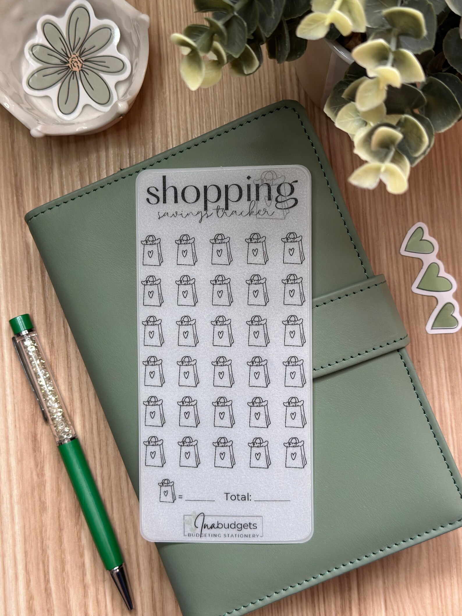 Shopping Savings Tracker Sinking Funds Tracker Laminated Reusable - Etsy