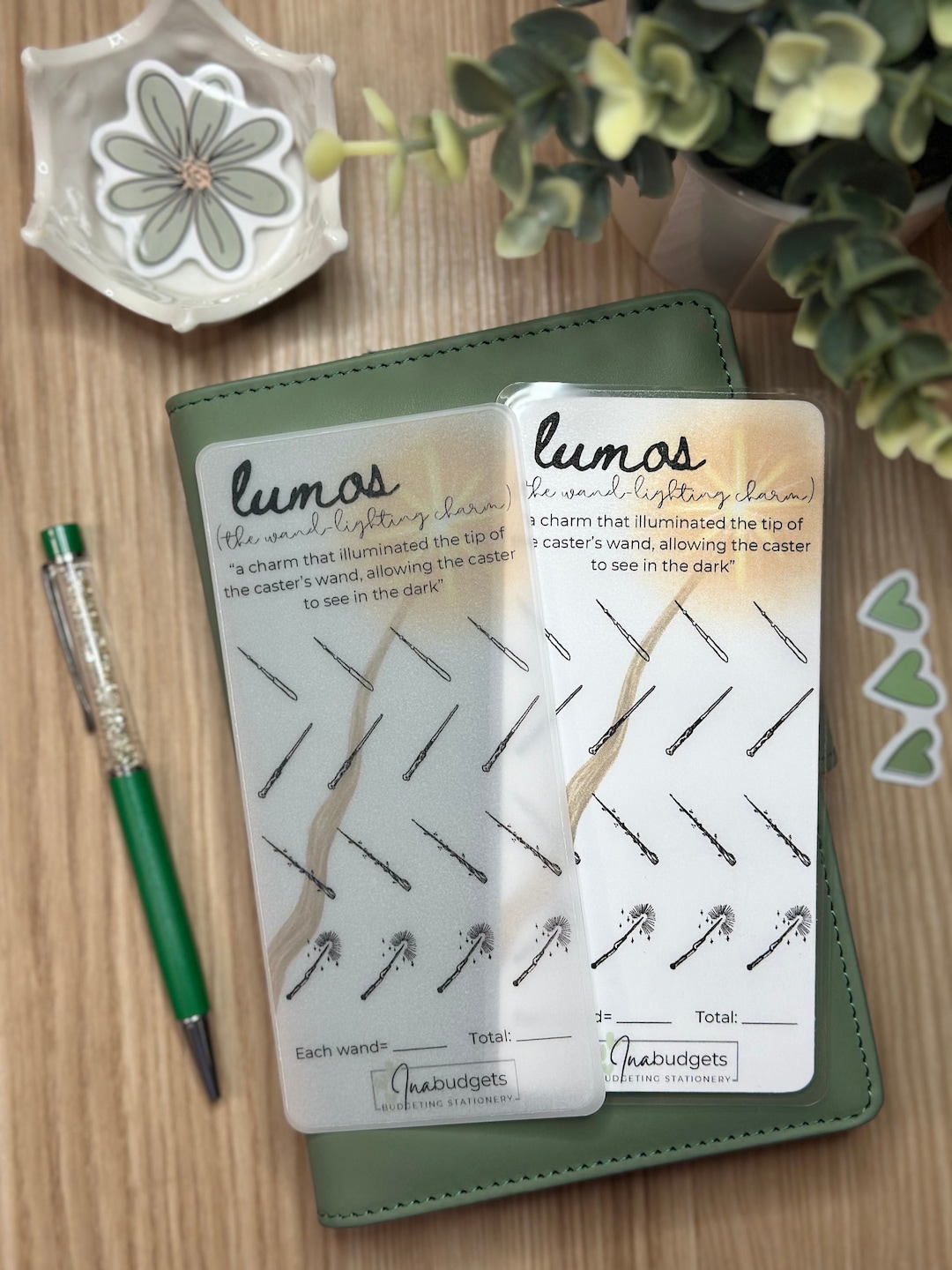Harry Potter Themed Savings Tracker Lumos Spells and Potions Collection ...
