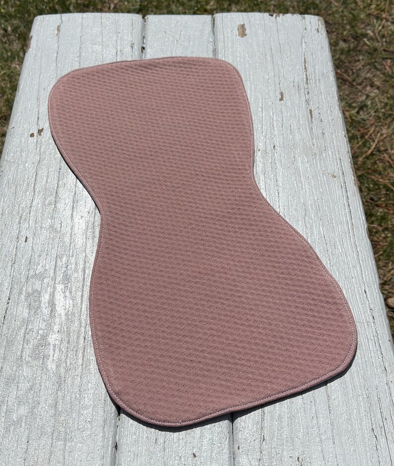 Contoured Baby Burp Cloth Baby Burp Pad Absorbent Zorb® Material ...