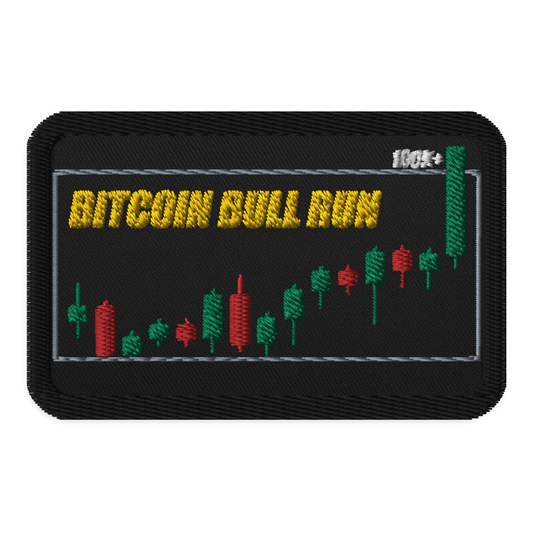 Bitcoin Bull Run Crypto Season 2024 / 25 Embroidered Patch Applique Iron On - Etsy