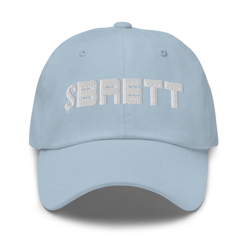 Ticker BRETT (based) Meme Coin Cryptocurrency Embroidered Baseball Cap ...