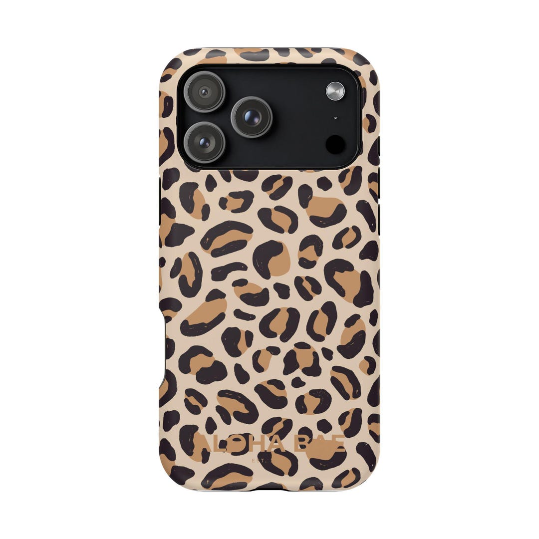 IPhone 17 Magsafe Leopard Print Var 2 Case: Aloha Bae Island Design - Etsy