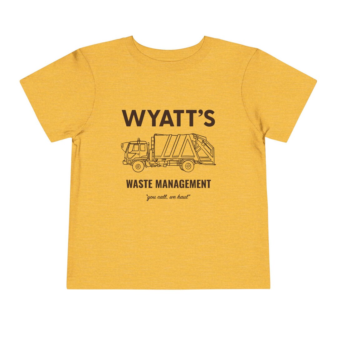 Custom Waste Management T Shirt - Etsy