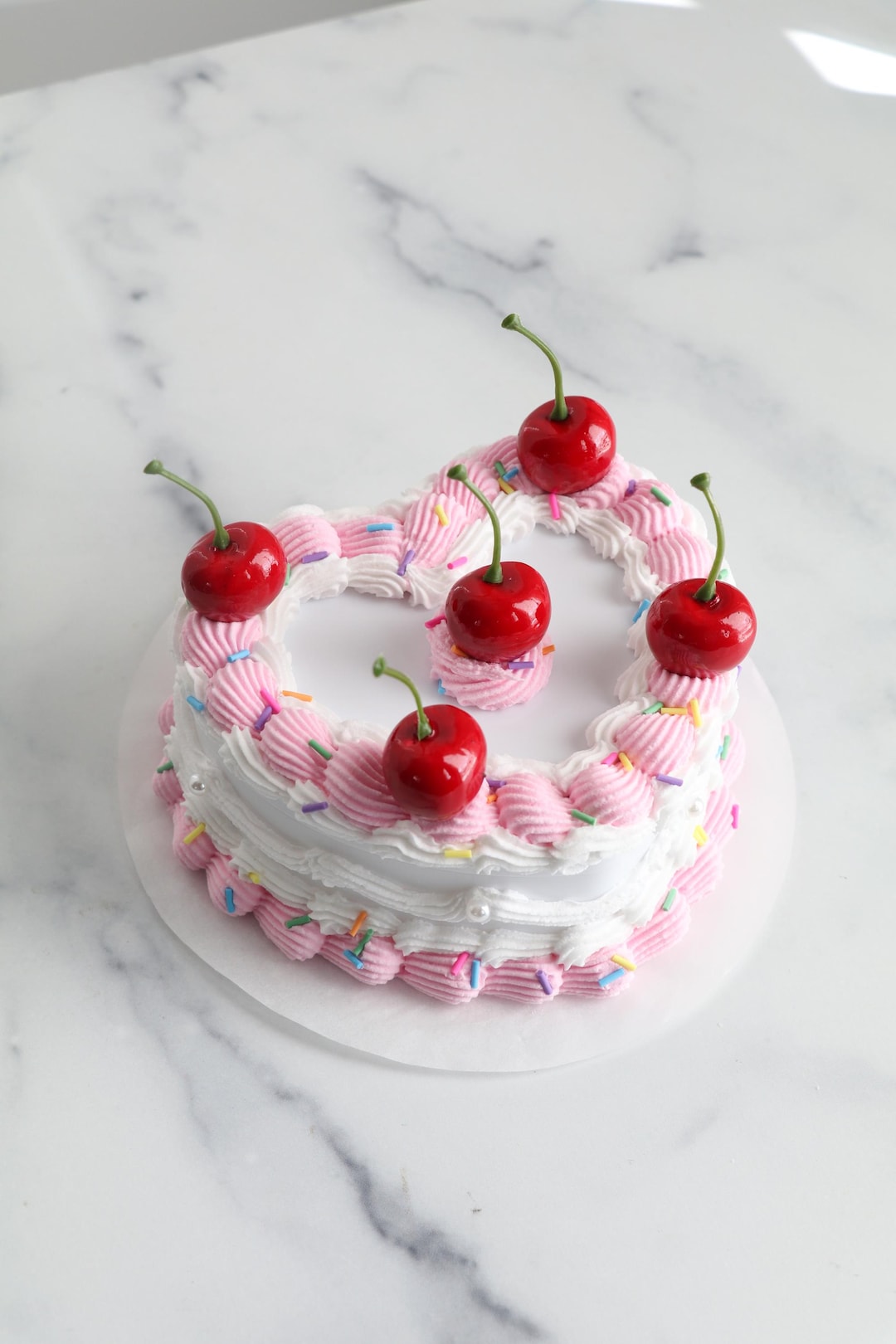 Vintage Heart Cake Trinket, Jewelry Box, Vintage Jewelry Box, Fake Cake ...