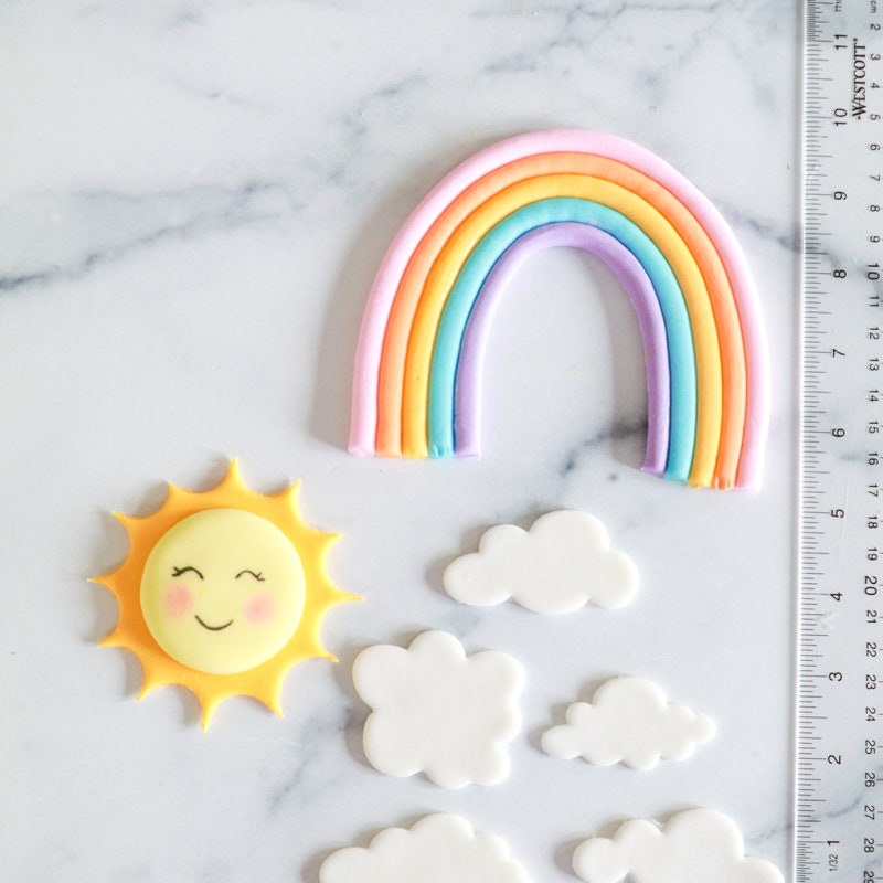 Fondant Clouds - Etsy