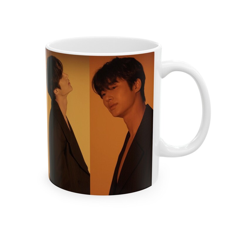 Byeon Woo Seok Ceramic Mug 11oz, Perfect Gift for Kdrama Fans, Korean Mug Gift, White Mug, 11oz ...