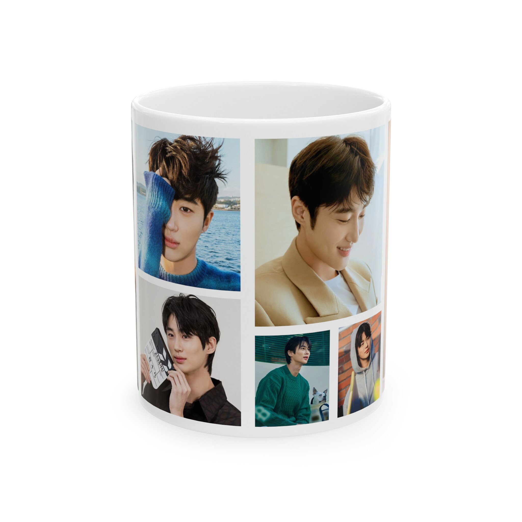 Byeon Woo Seok Ceramic Mug 11oz, Perfect Gift for Kdrama Fans, Korean ...