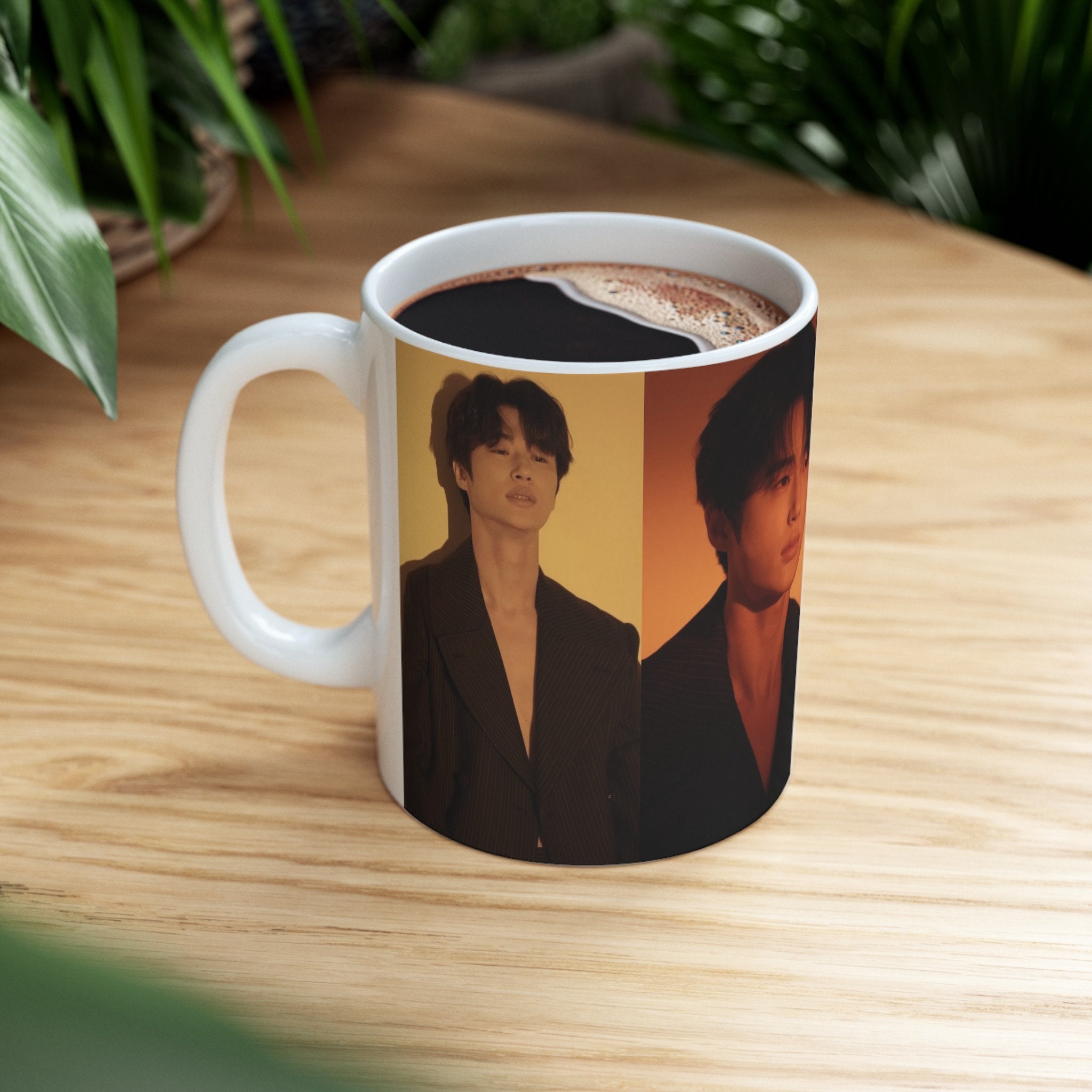 Byeon Woo Seok Ceramic Mug 11oz, Perfect Gift for Kdrama Fans, Korean ...