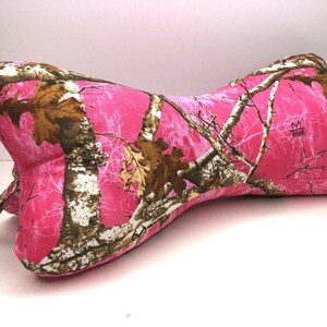 Pink Real Tree Camo Camouflage Dog Bone 3 Sided Neck Travel - Etsy